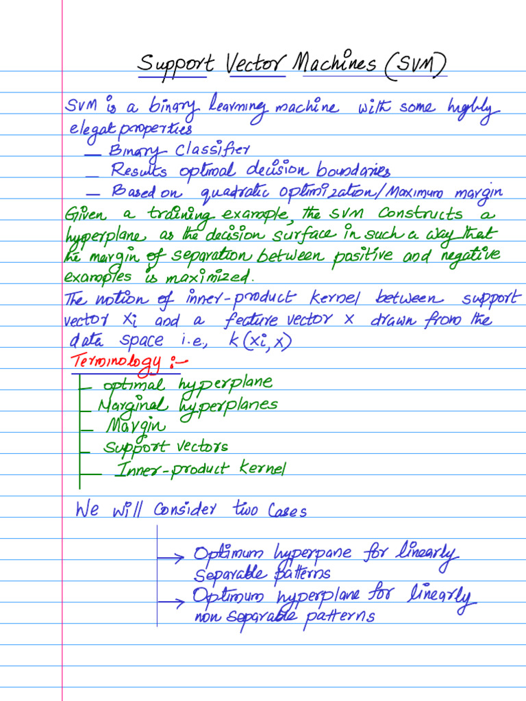 SVM | PDF