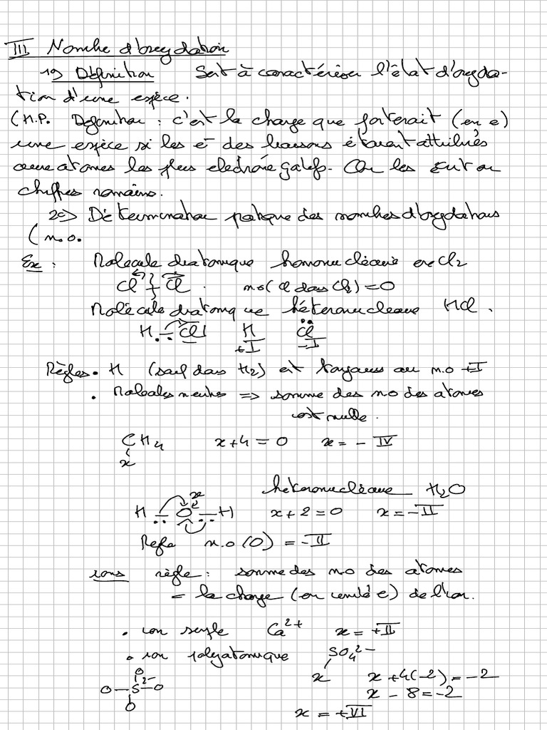 CHIM3 Reactions D'oxydo Reduction p2 | PDF