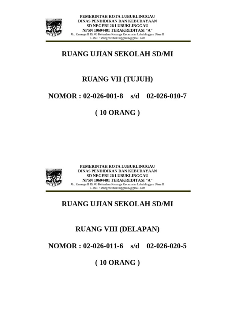 UTK TEMPELAN 2021 | PDF