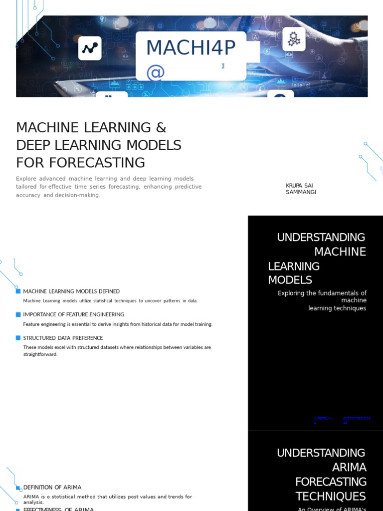 Machine Learning & Deep Learning Models For Time Series Forecasting ...