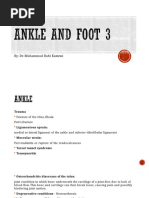 Ankle MMT | PDF | Foot | Anatomical Terms Of Motion