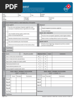 DOMFD Induction and Training Overview | PDF | Pizza | Breads