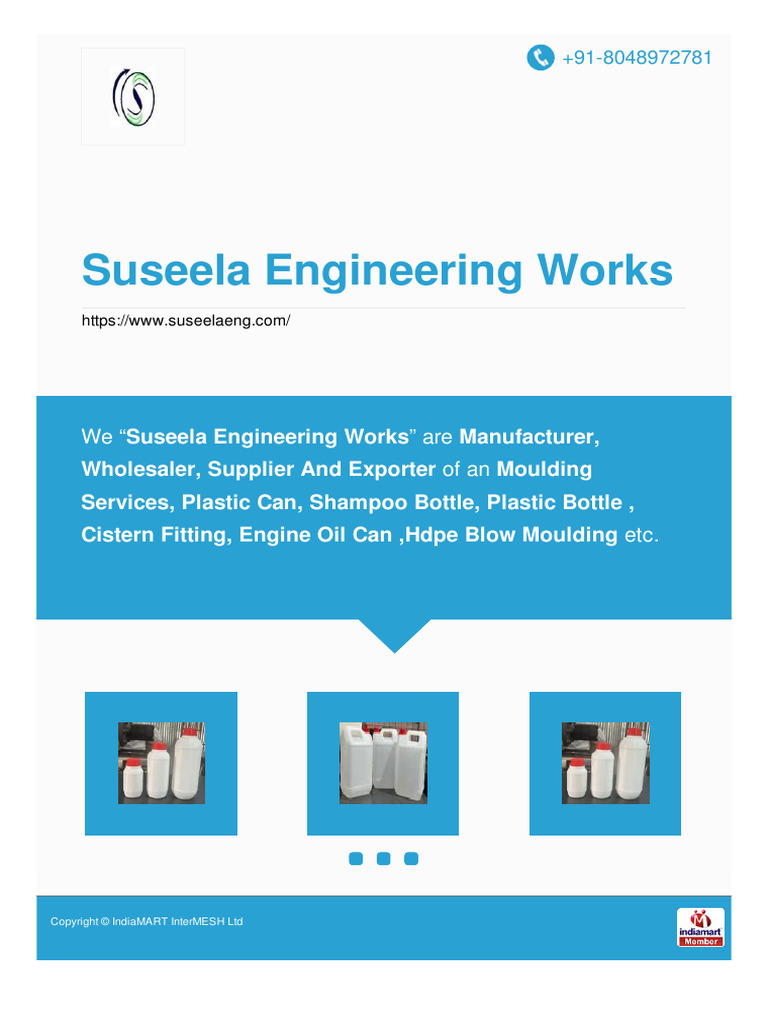 Suseela Engineering Works Overview | PDF | Amorphous Solid | Industrial ...