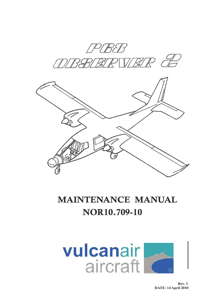 P68 Observer 2 Maintenance Manual | PDF | Aircraft Flight Control ...