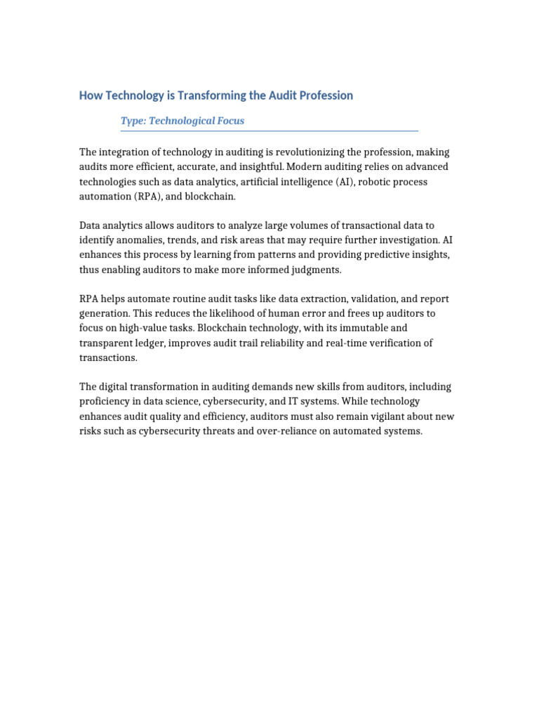 Auditing Reviewer 3 | PDF