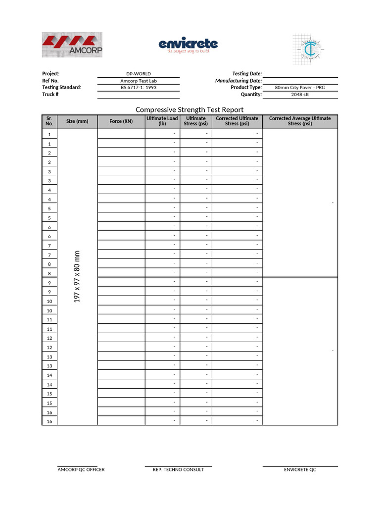 Amcorp Lab 80 CT PRG Report | PDF | Mechanical Engineering | Applied And Interdisciplinary Physics
