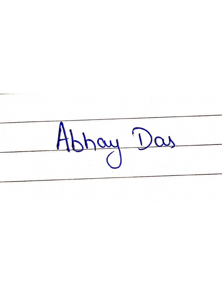 Abhay Signature | PDF
