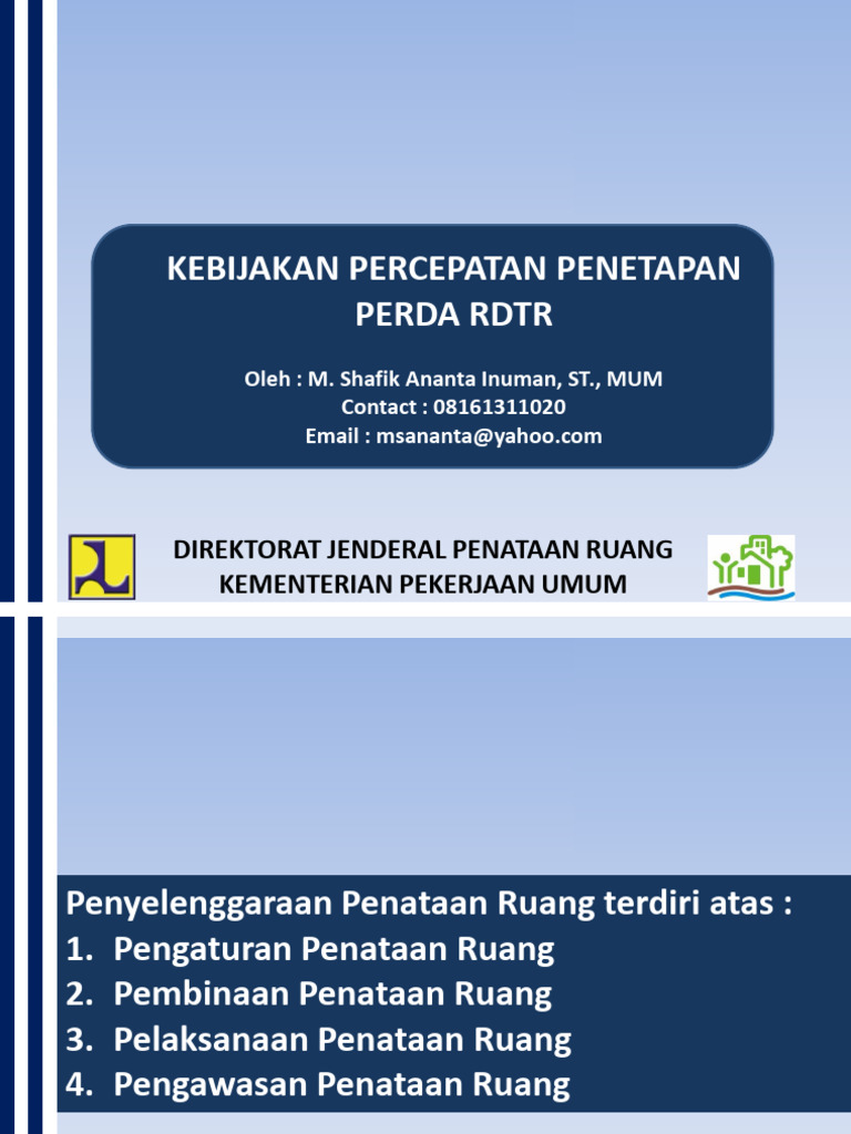 Paparan RDTR Email | PDF