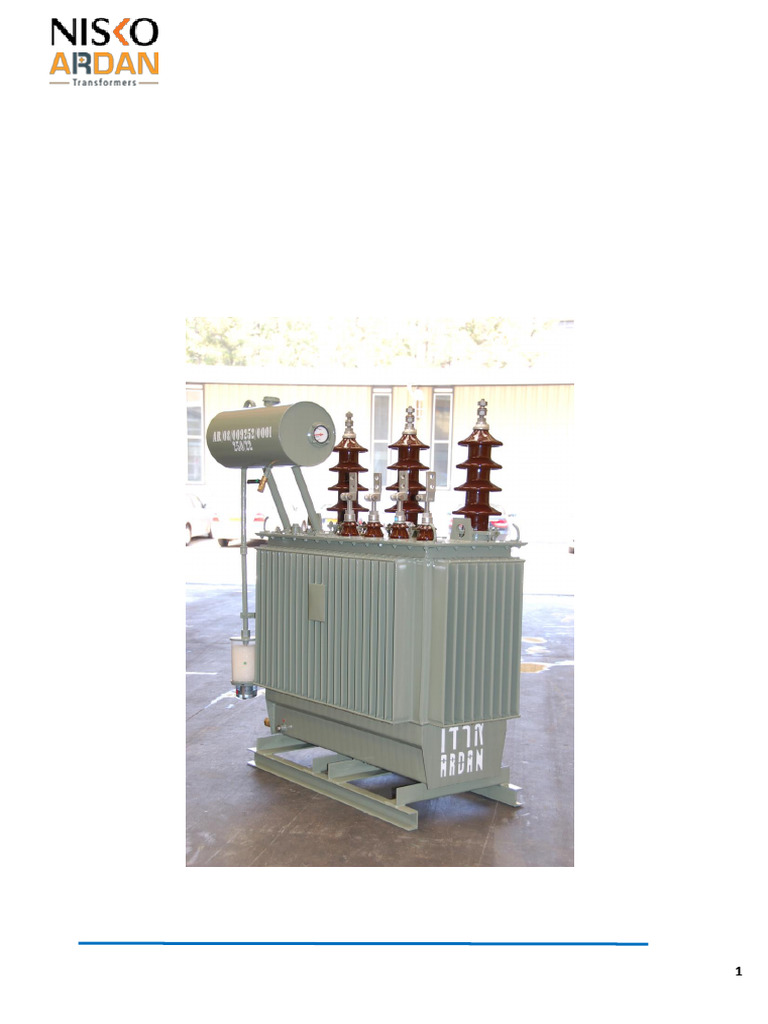 Ardan - Distribution Transformer Instruction Manual Accessible | PDF ...
