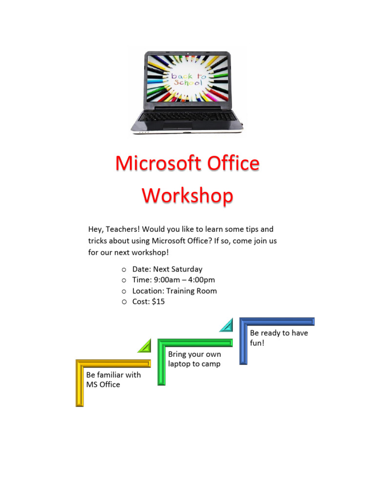 Ms Workshop | PDF