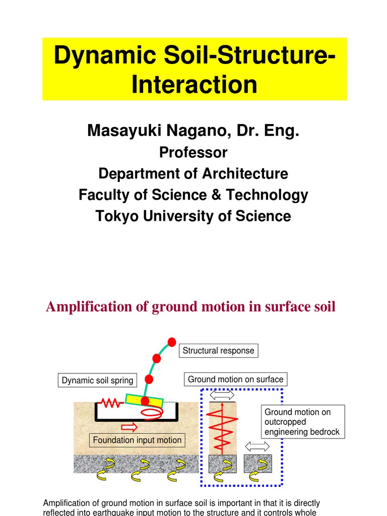 Dynamic Soil Structure Interaction - 02 - Chapter2 - Nagano | PDF | Waves | Shear Stress