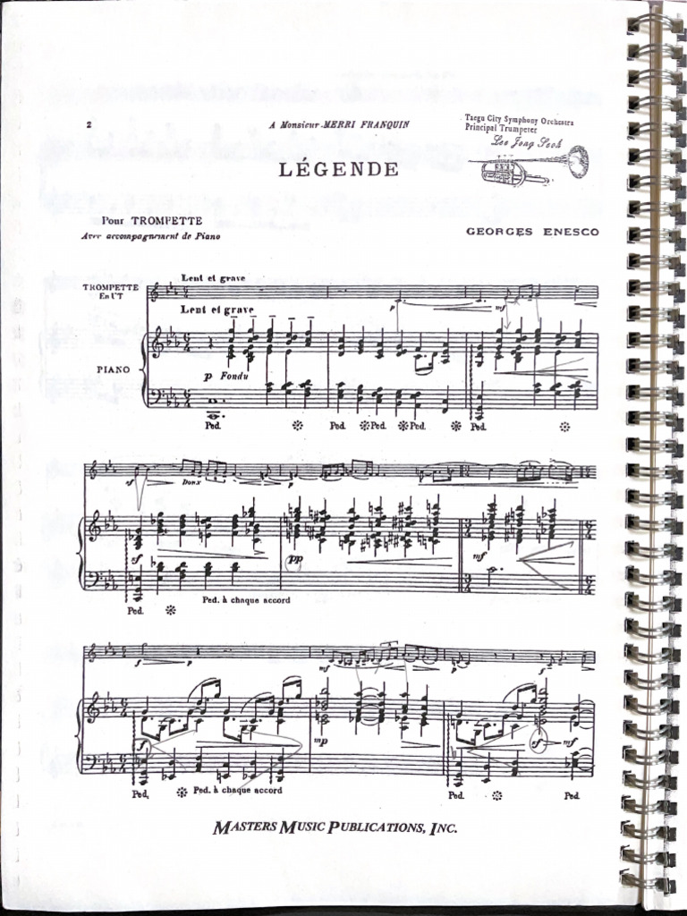 Enesco Legende Trumpet | PDF