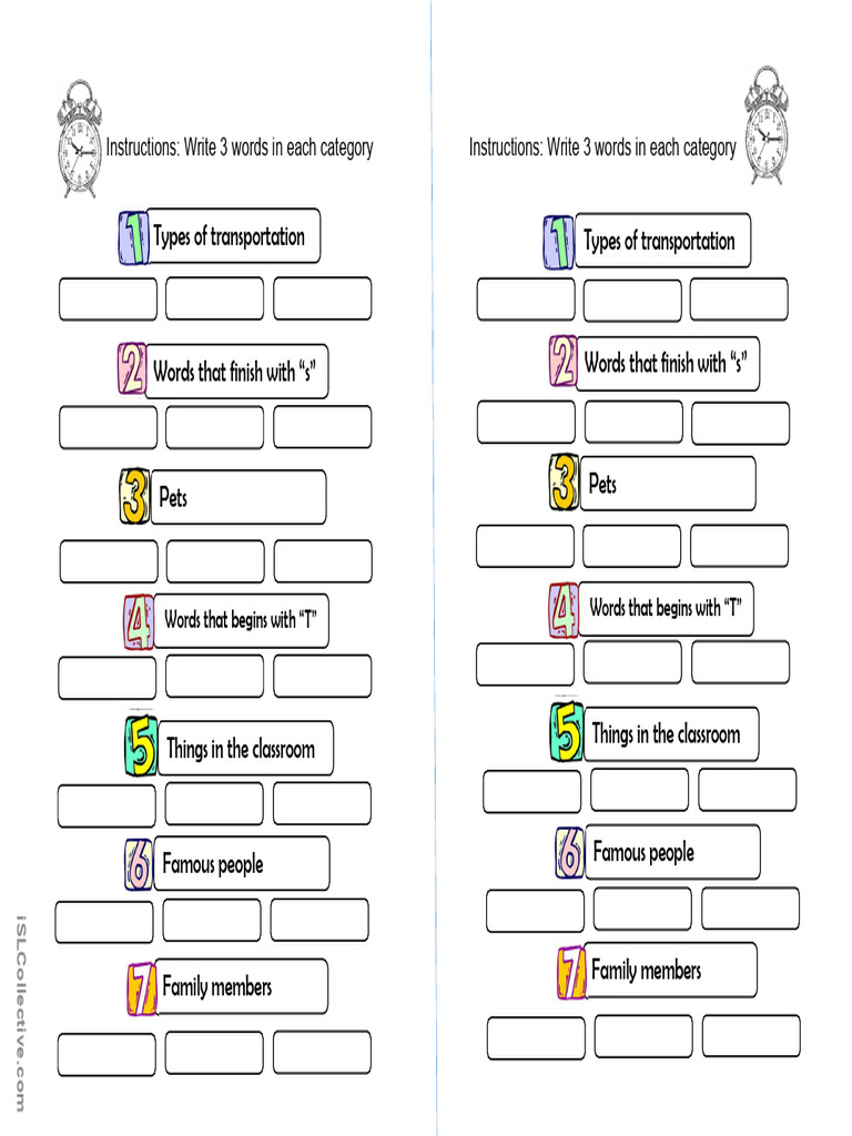 5 Minute Warm Up | PDF