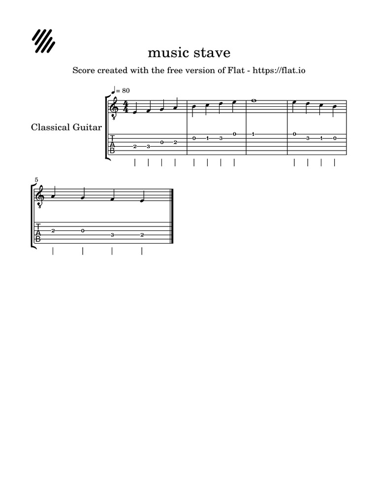 Music Stave | PDF