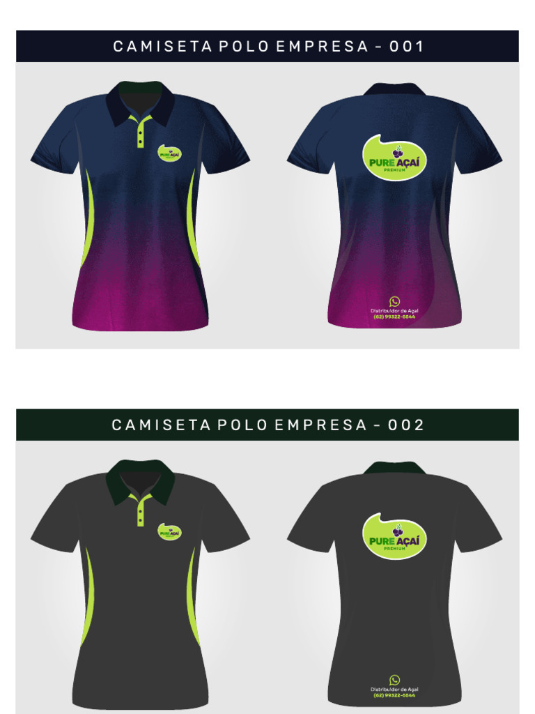 Pure Açaí - Camisetas e Bonés | PDF
