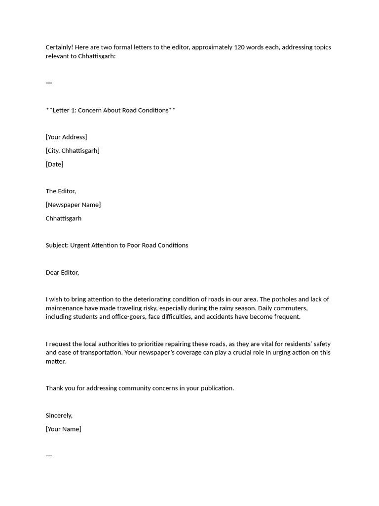 English Letter Writting | PDF