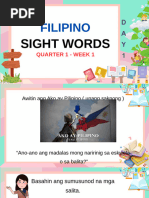 FILIPINO 3 - Magkasingkahulugan at Magkasalungat | PDF