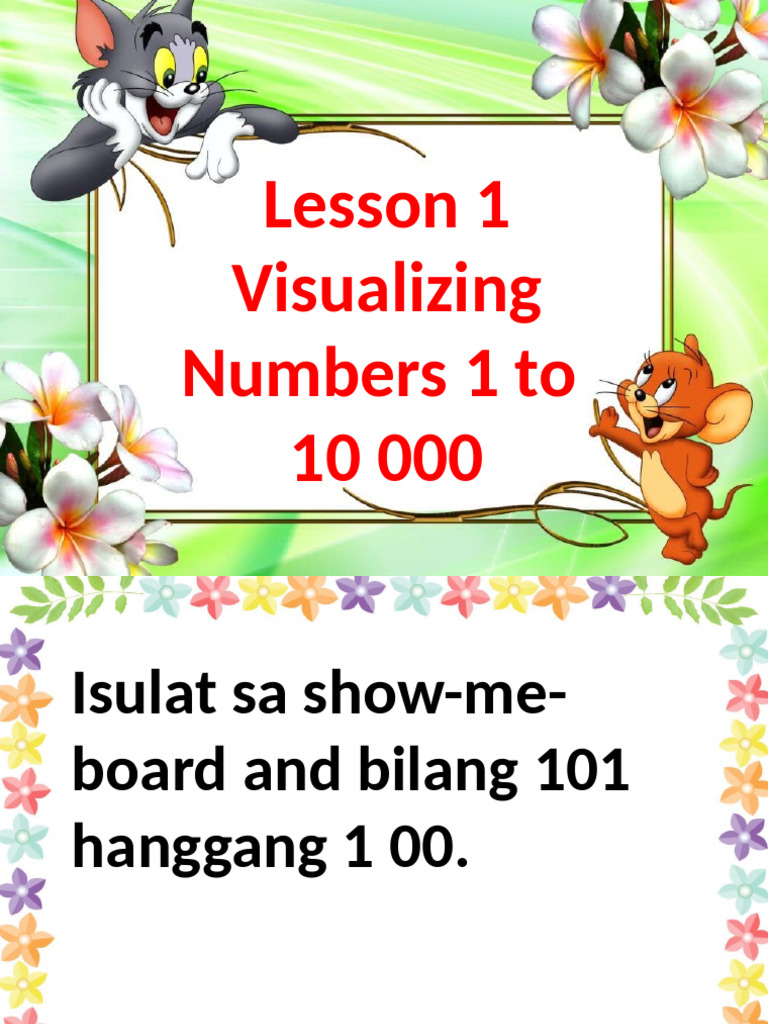 Math q1 Week 1 | PDF