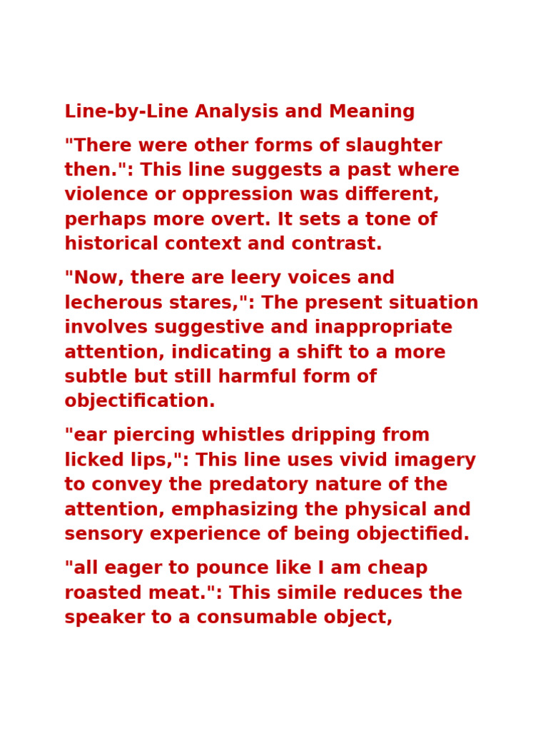 Forms of Slaughter Analysis | PDF | Behavioural Sciences | Social ...