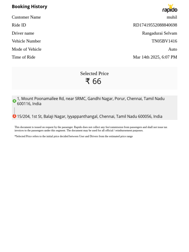 Auto Receipt RD17419552088840698 | PDF