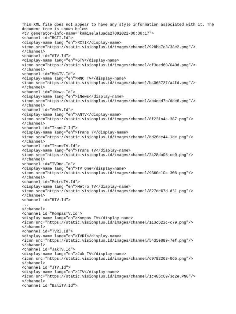 Urfan TVmate Playlist | PDF | Television Network | Television