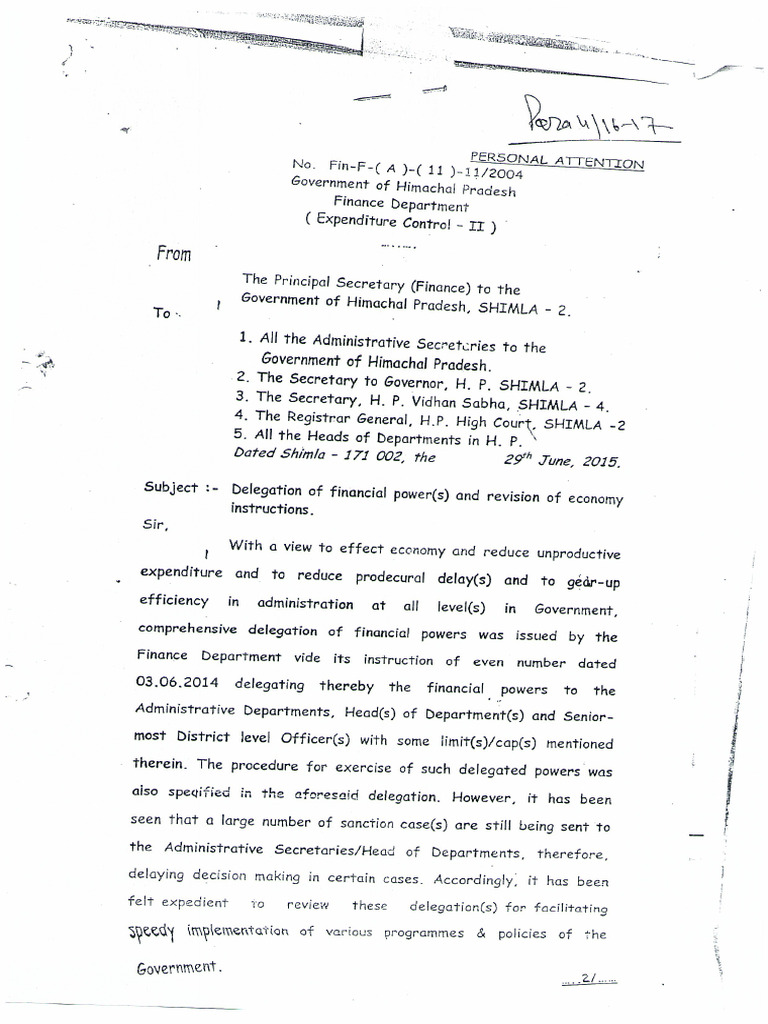 Delegation Power of SOE | PDF