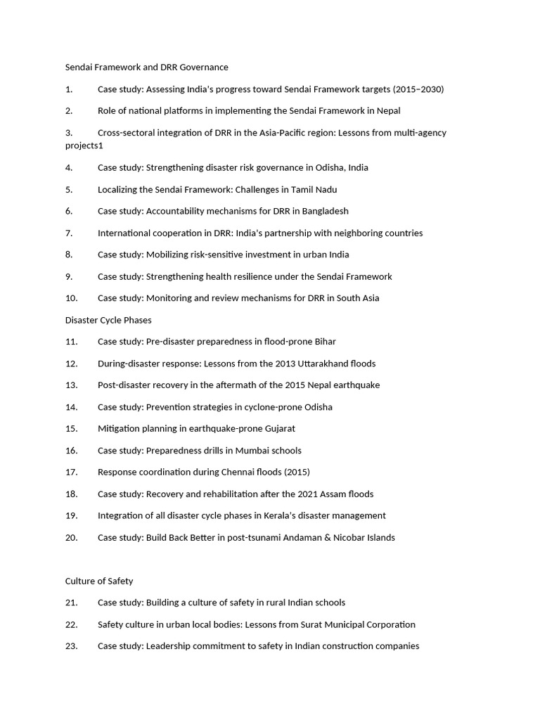 UNIT 2 - Assignment 1 Topic 1 - 65 | PDF | Emergency Management