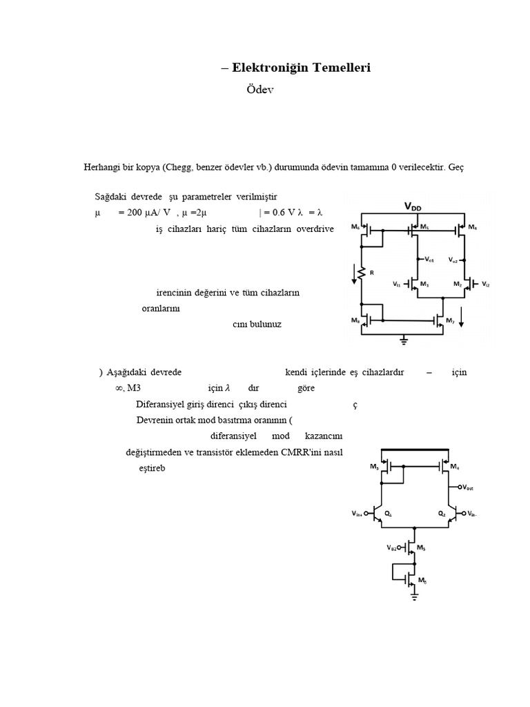 Eef 262e HW3 TR | PDF