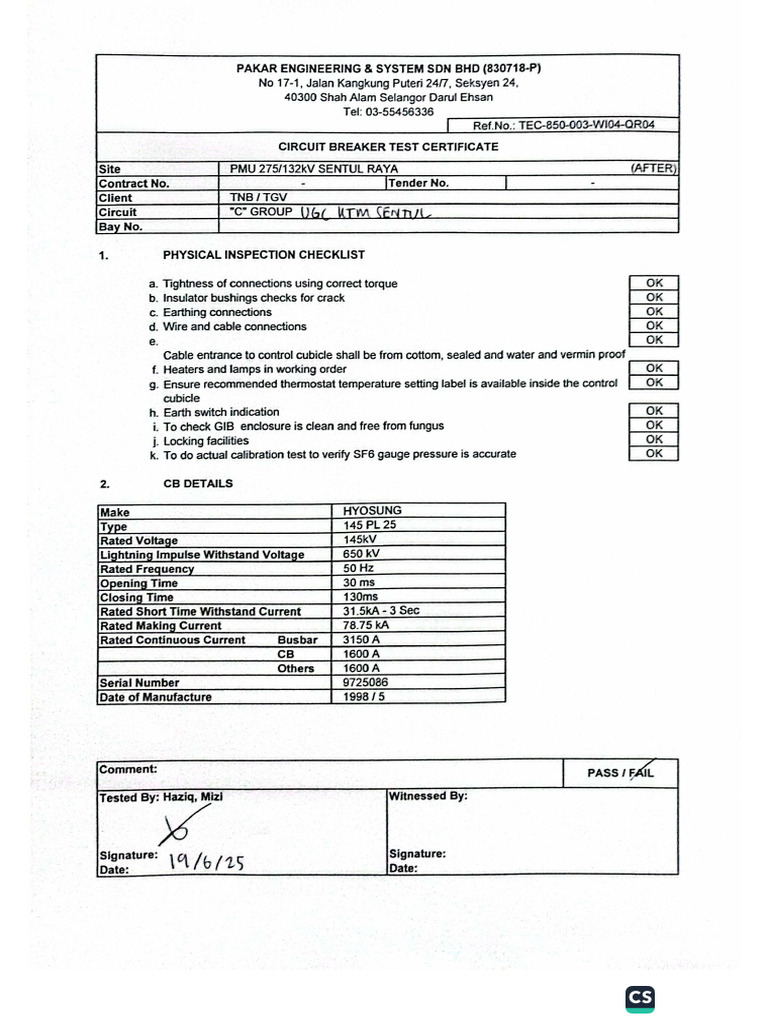 Group C UGC KTM Sentul | PDF