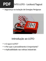 Segurança com Lockout-Tagout (LOTO) | PDF | Eletricidade | Máquinas