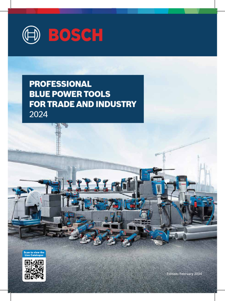 Bosch 2025 Catalogue | PDF | Drill | Battery Charger