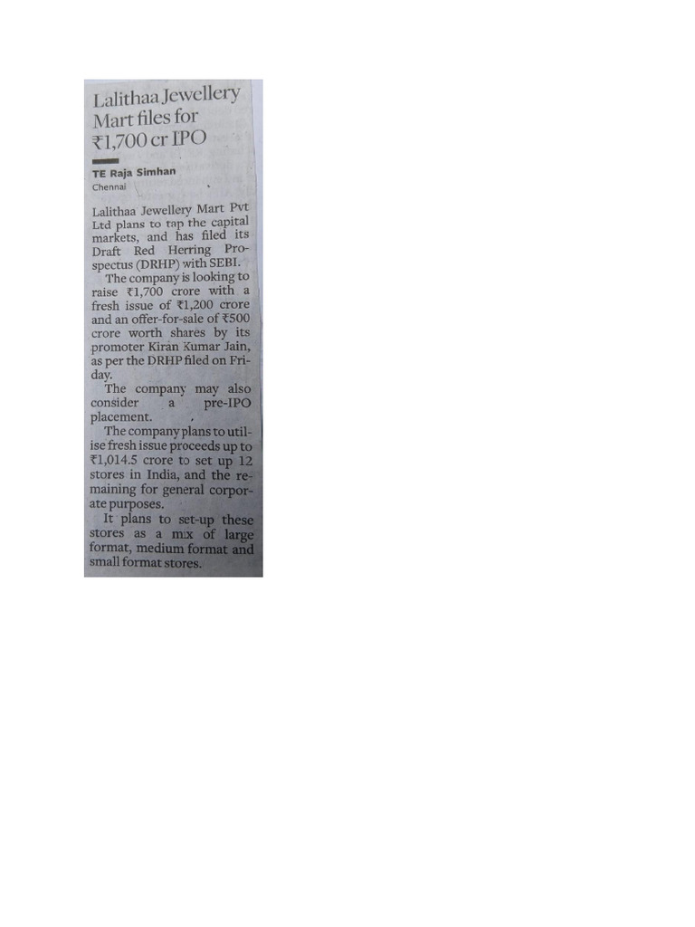 Newspaper Article | PDF
