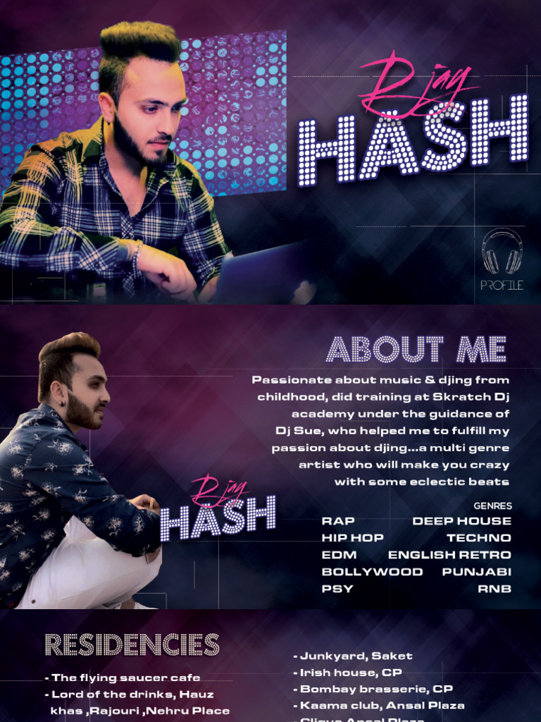 D Jay Hash Profile | PDF