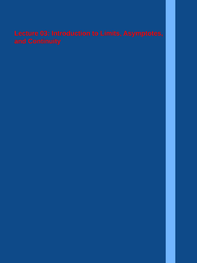 Lec 03 - May 13 | PDF