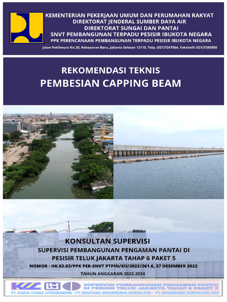 Rekomendasi Pembesian Capping Beam | PDF