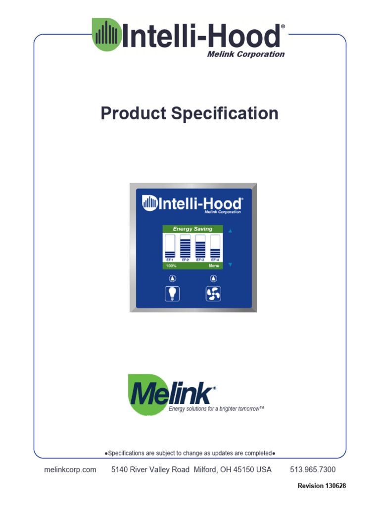 Melink Intelli-Hood System Overview | PDF | Alternating Current ...
