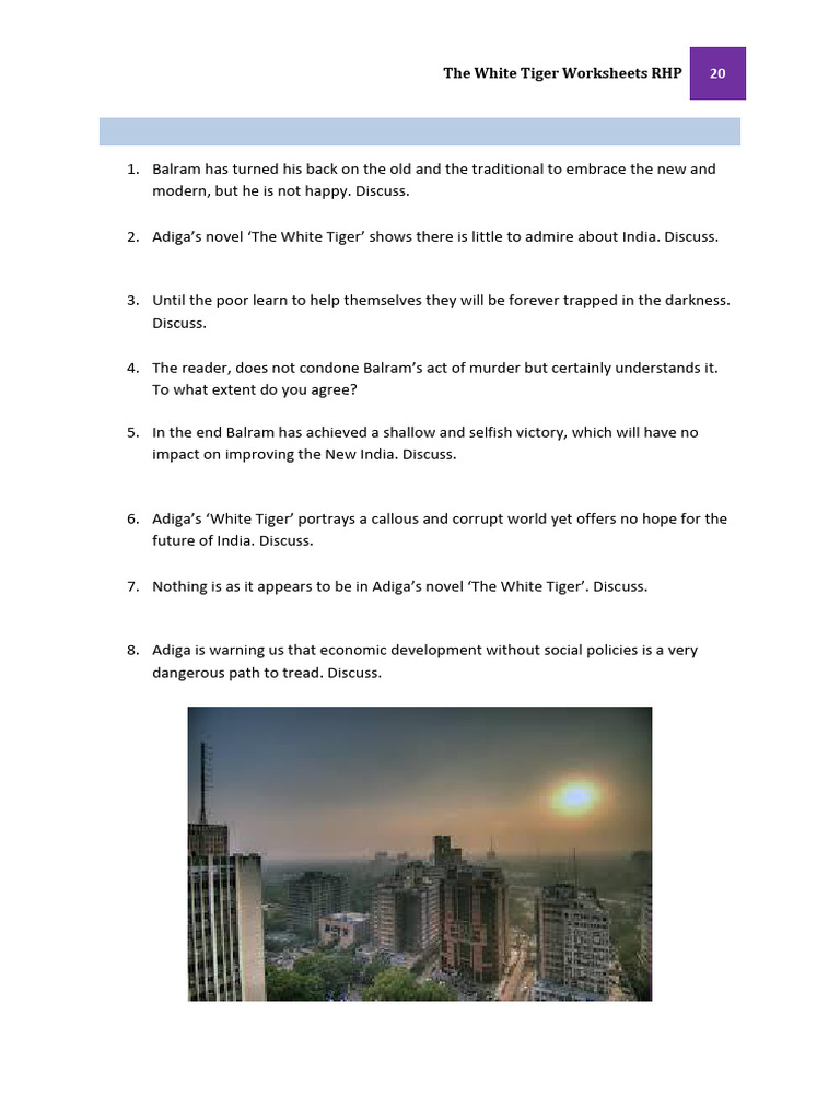 10th Grade Novel Assignment | PDF