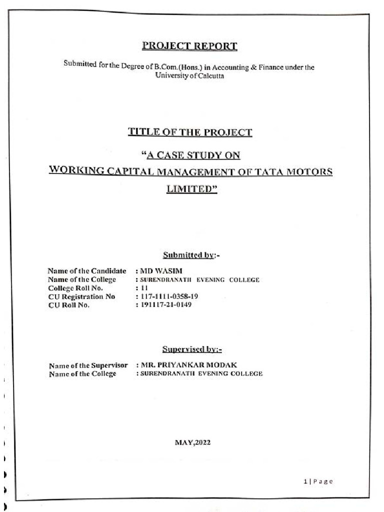 Commerce Project Sample | PDF