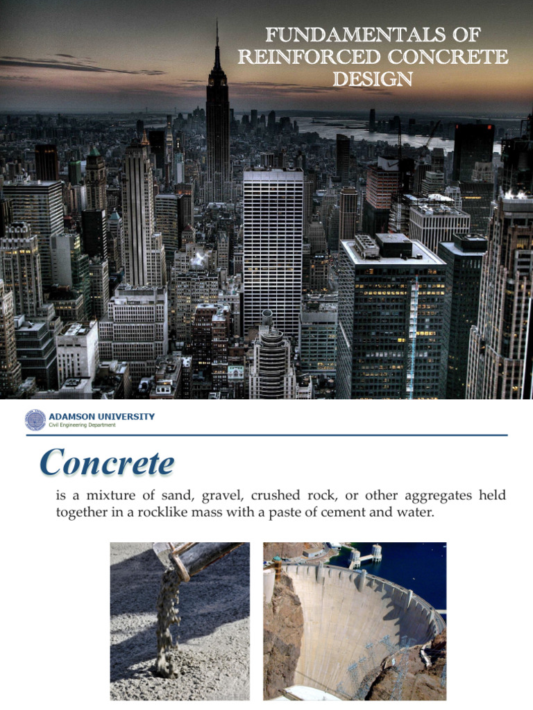 ADU-Chapter 1 - Fundamental Concepts | PDF | Deformation (Engineering) | Reinforced Concrete