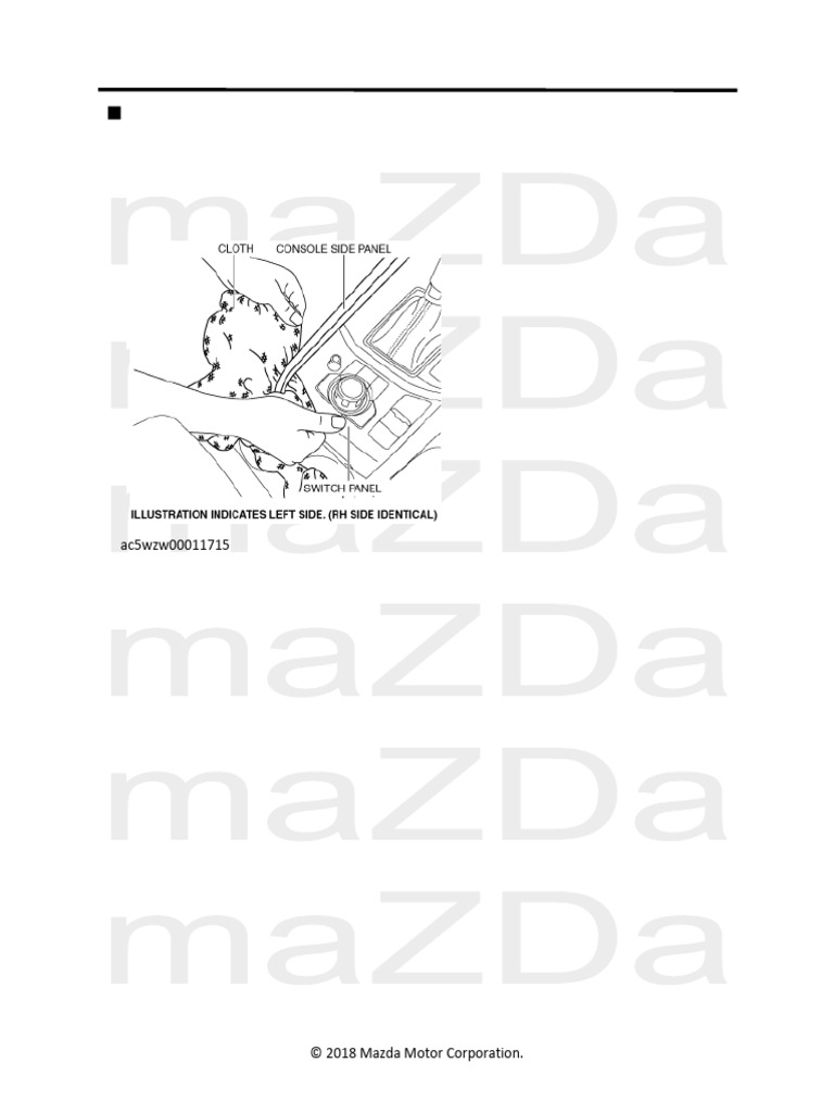 Console Side Panel Removal Installation | PDF