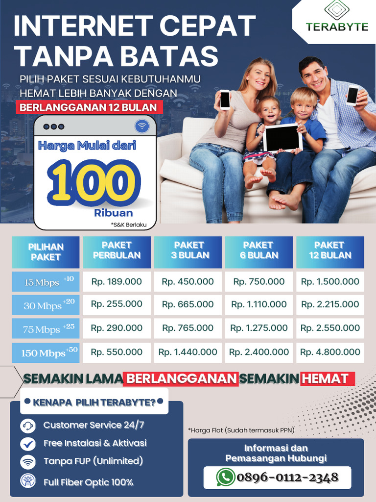 Price List Terabyte - Thenest 2025 | PDF