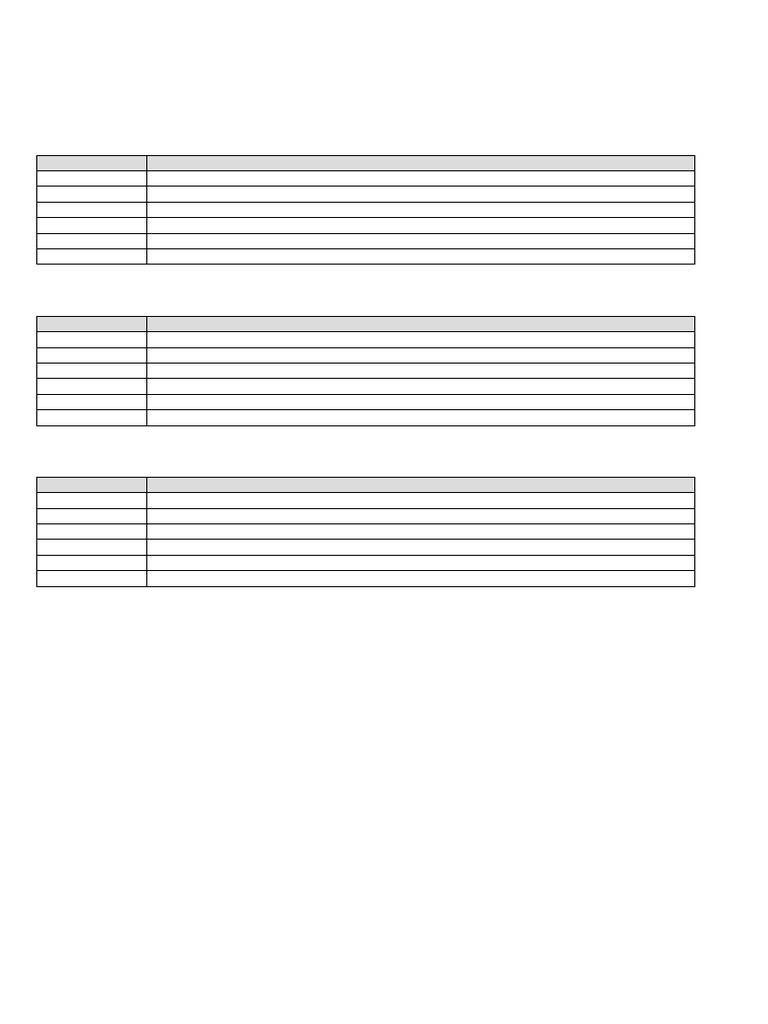 Verbe Daneza Set1 Tabel | PDF