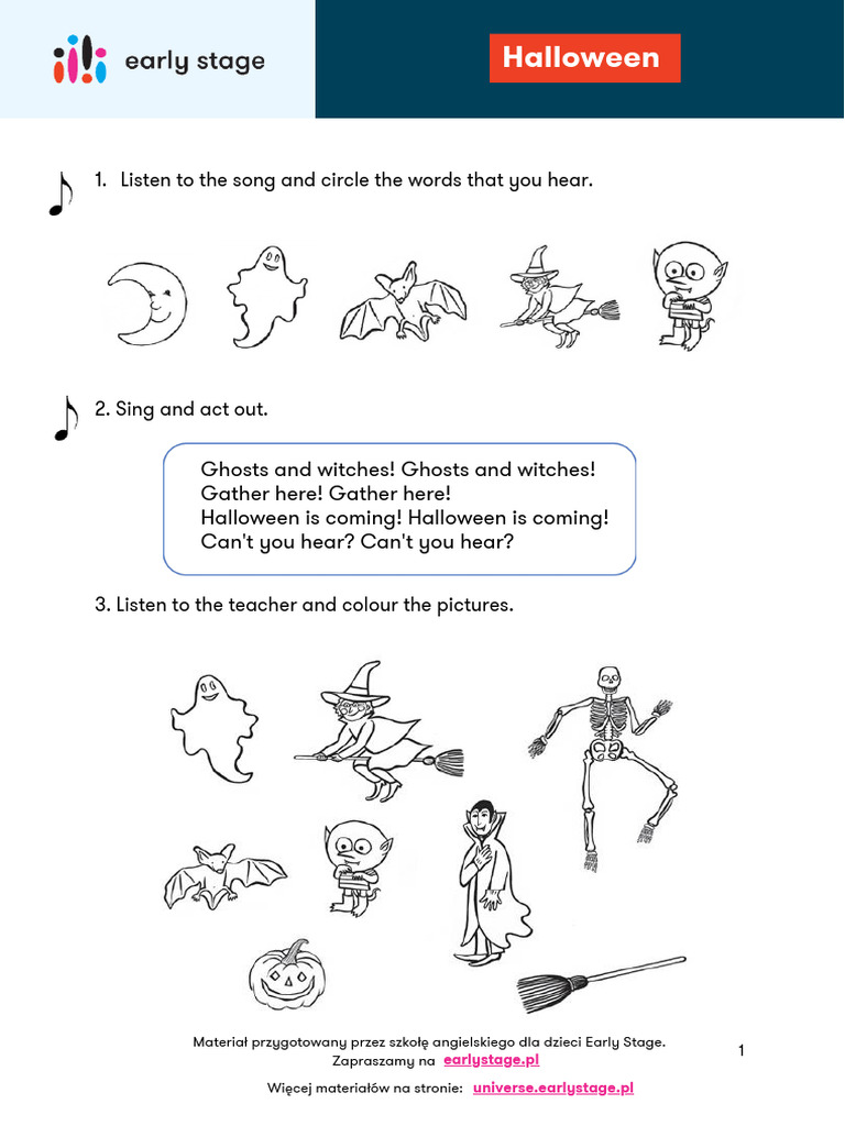 HALLOWEEN Freebies Handout | PDF