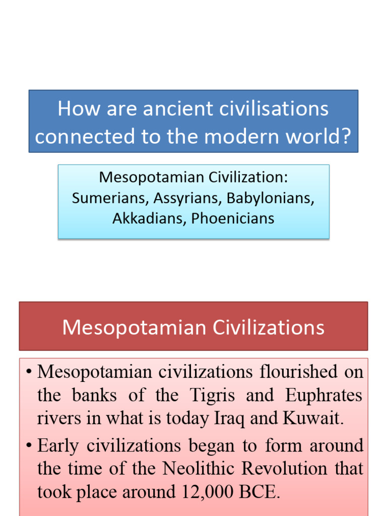 Mesopotamian Civilization | PDF | Mesopotamia | Babylonia