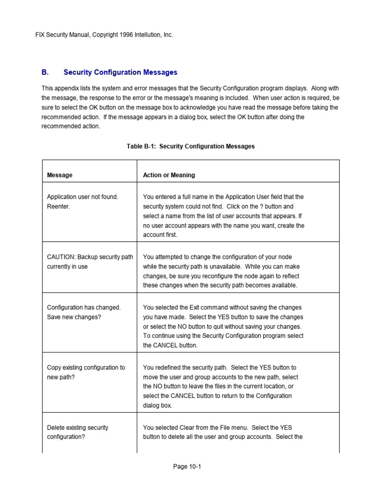 Security Manual Fix - Apendice B | PDF | Computer File | Computing