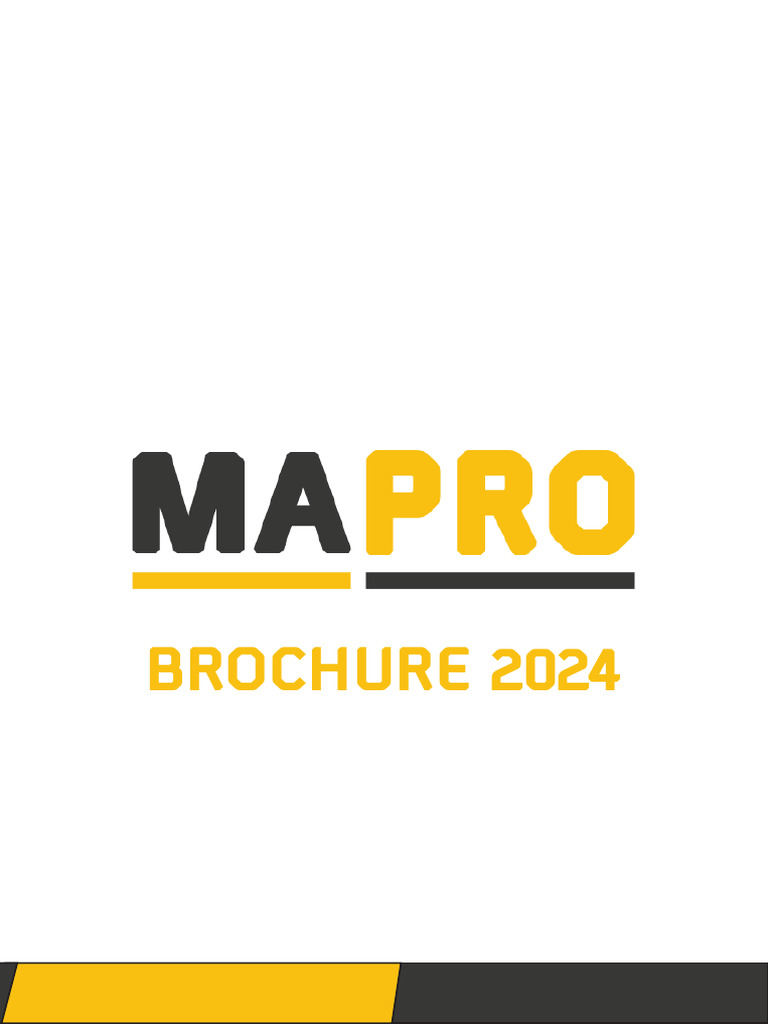Brochure Mapro | PDF