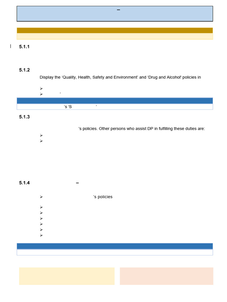 5.1 Company Policies - General Guidelines | PDF