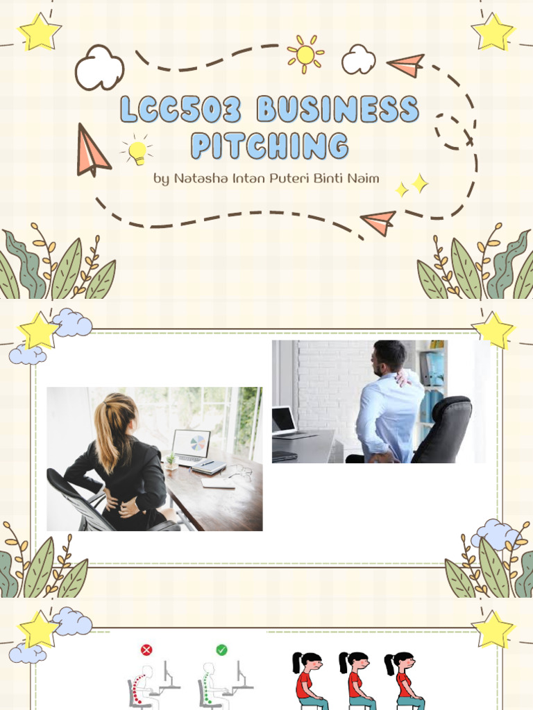 Lcc503 Business Pitching Presentation Pdf