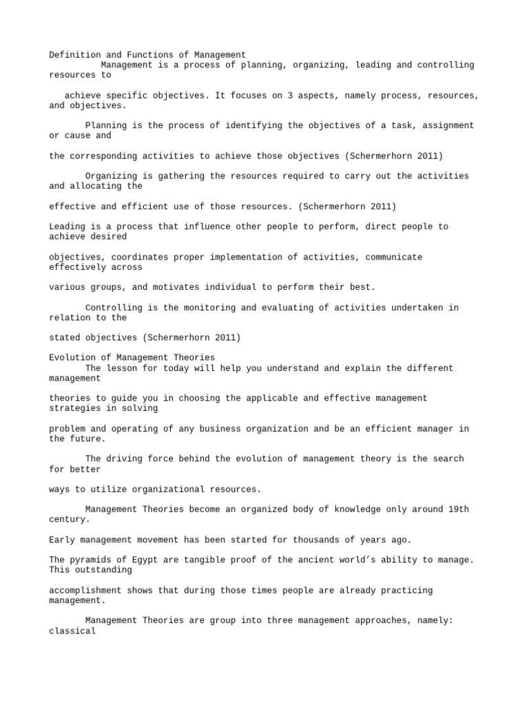 Organization Management OrgMan Grade 11 ABM Reviewer | PDF | Swot ...
