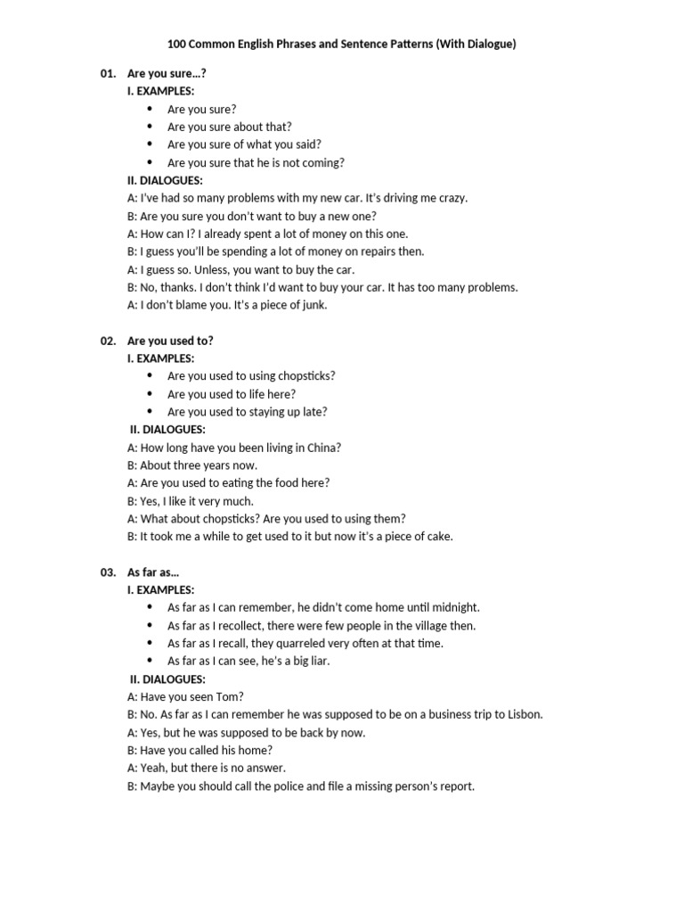 Common English Phrases Explained | PDF